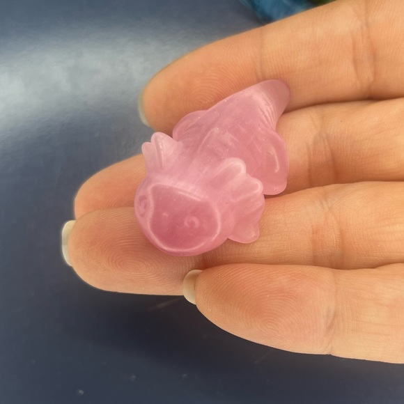 Other | Cat Eye Axolotl Crystal Carving | Poshmark